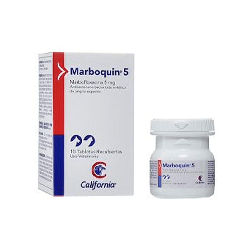 Marboquin 5 Mg Frasco X 10 Tabletas – Antibióticos – currambapets.com
